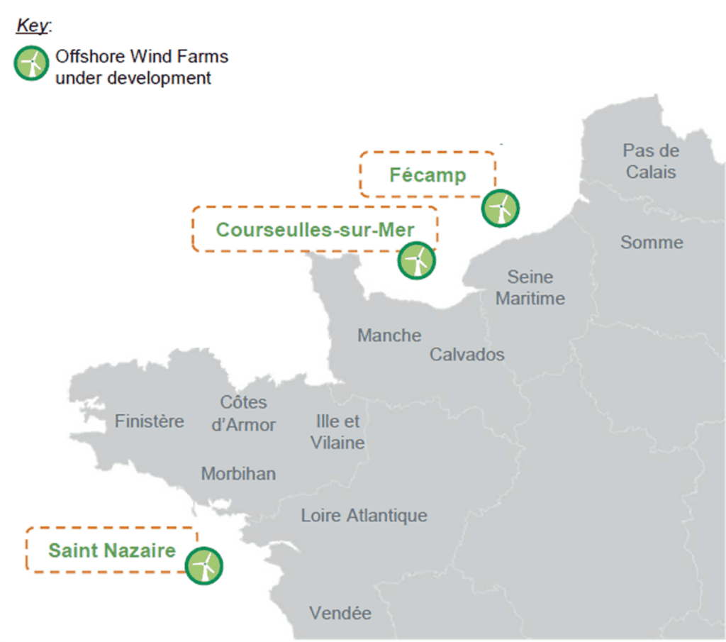 UBY UBY Structure Fécamp Offshore Wind Farm